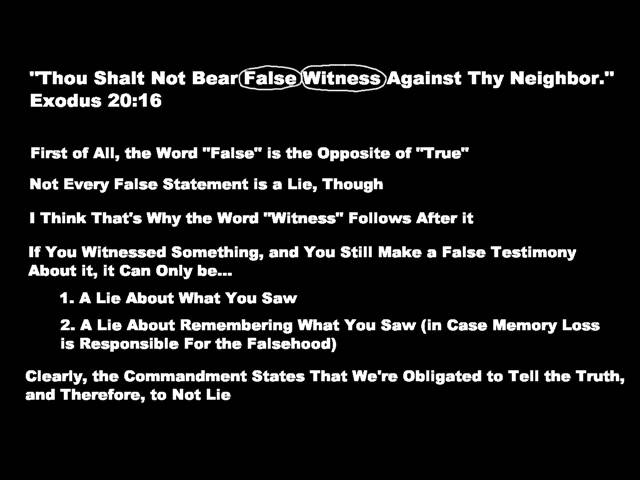 Bear False Witness Meaning: 5 Key Insights Explained