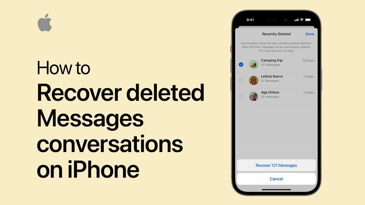Deleted messages on iPhone: 7 steps to recover them easily