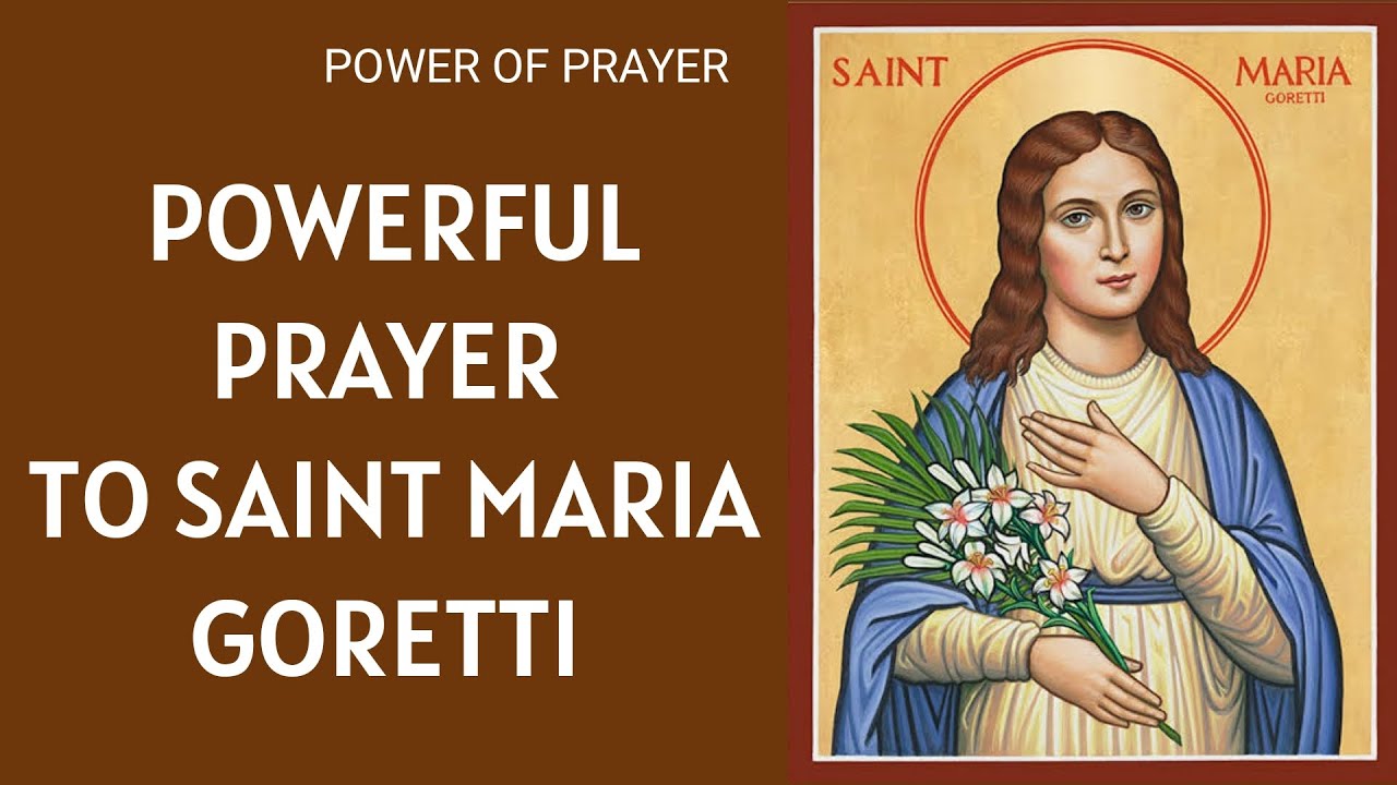 Prayer to saint mary goretti: essential practical guide with 5 steps