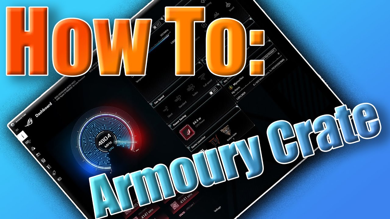 Armoury Crate 7 Tipps für optimale Gaming-Performance