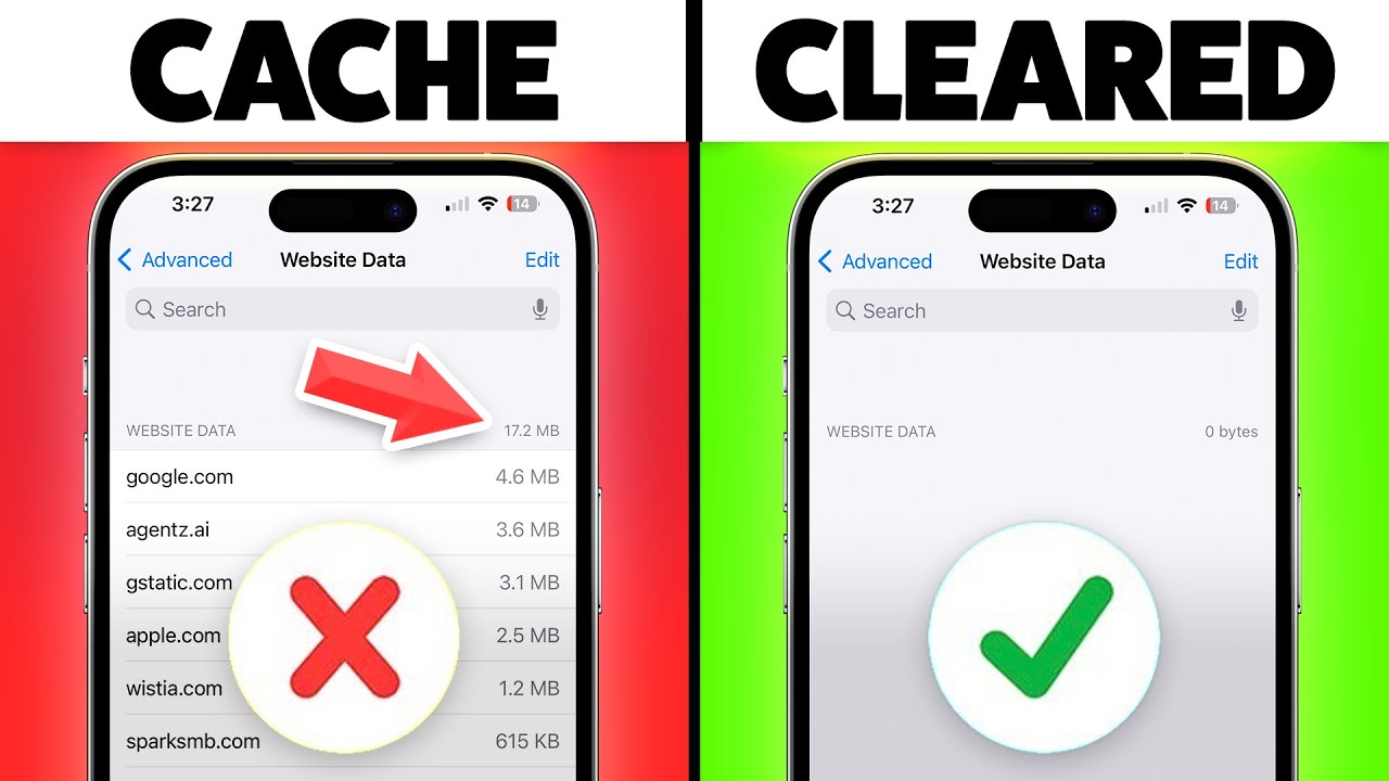 🎖 Rensa cache iPhone app 5 steg för att förbättra prestanda