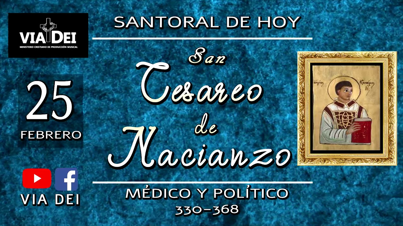 🎖 Santoral 25 de febrero: 5 santos que debes conocer hoy